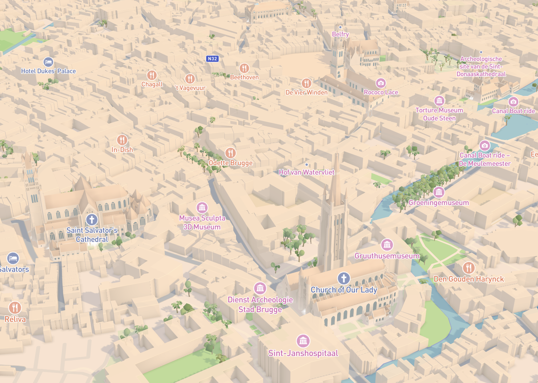 Explore Cities and Landmarks in 3D with Mapbox Standard